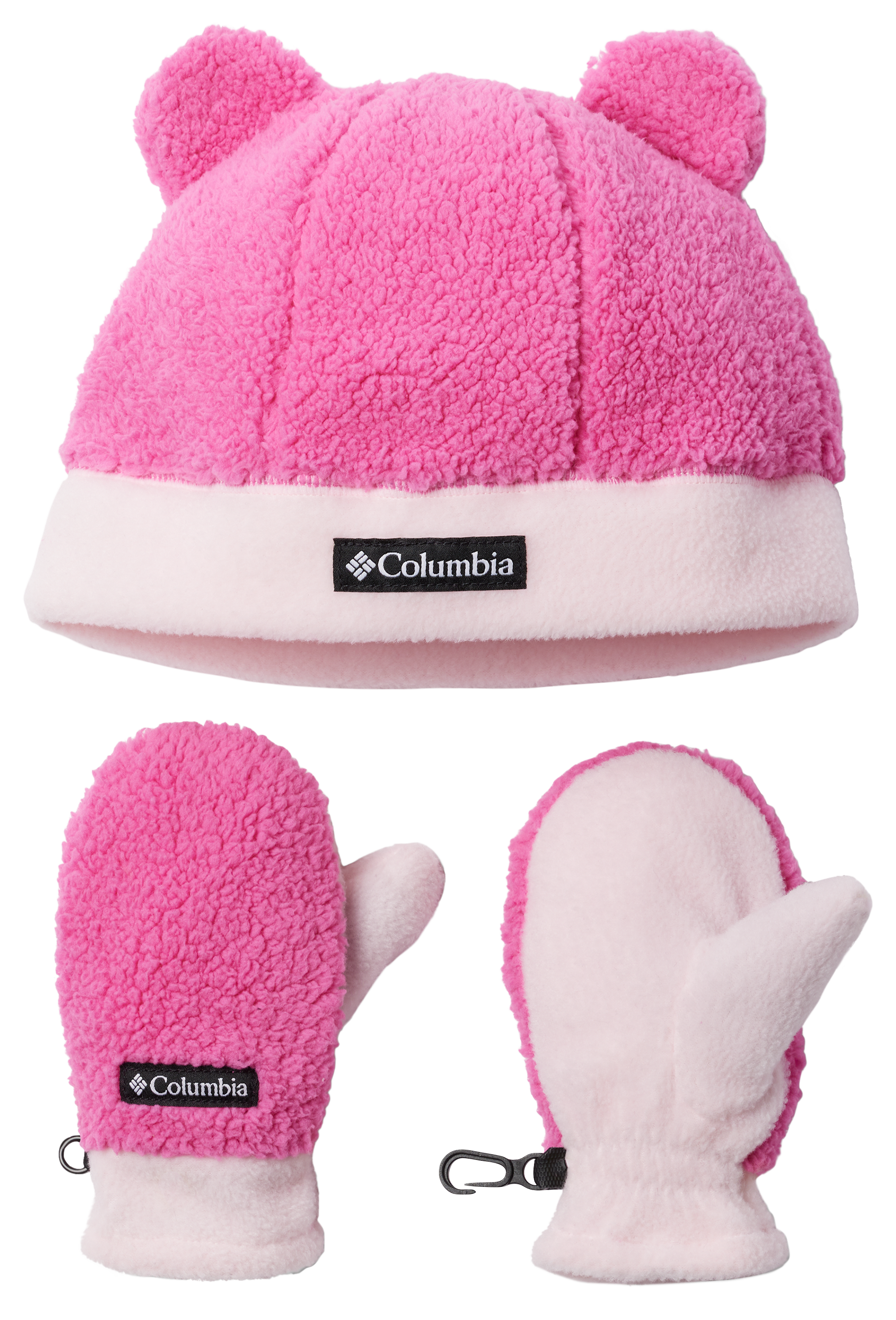 Columbia Rugged Ridge Beanie and Mittens Set for Babies or Toddlers ...